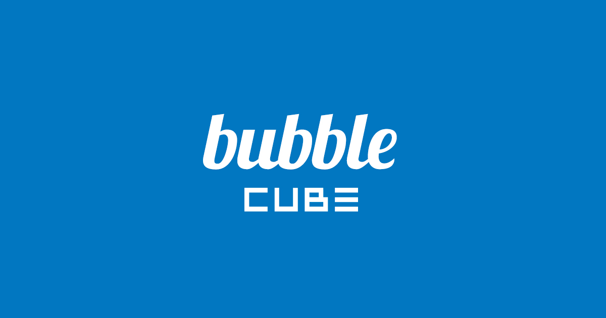 CUBE bubble | DearU Web STORE